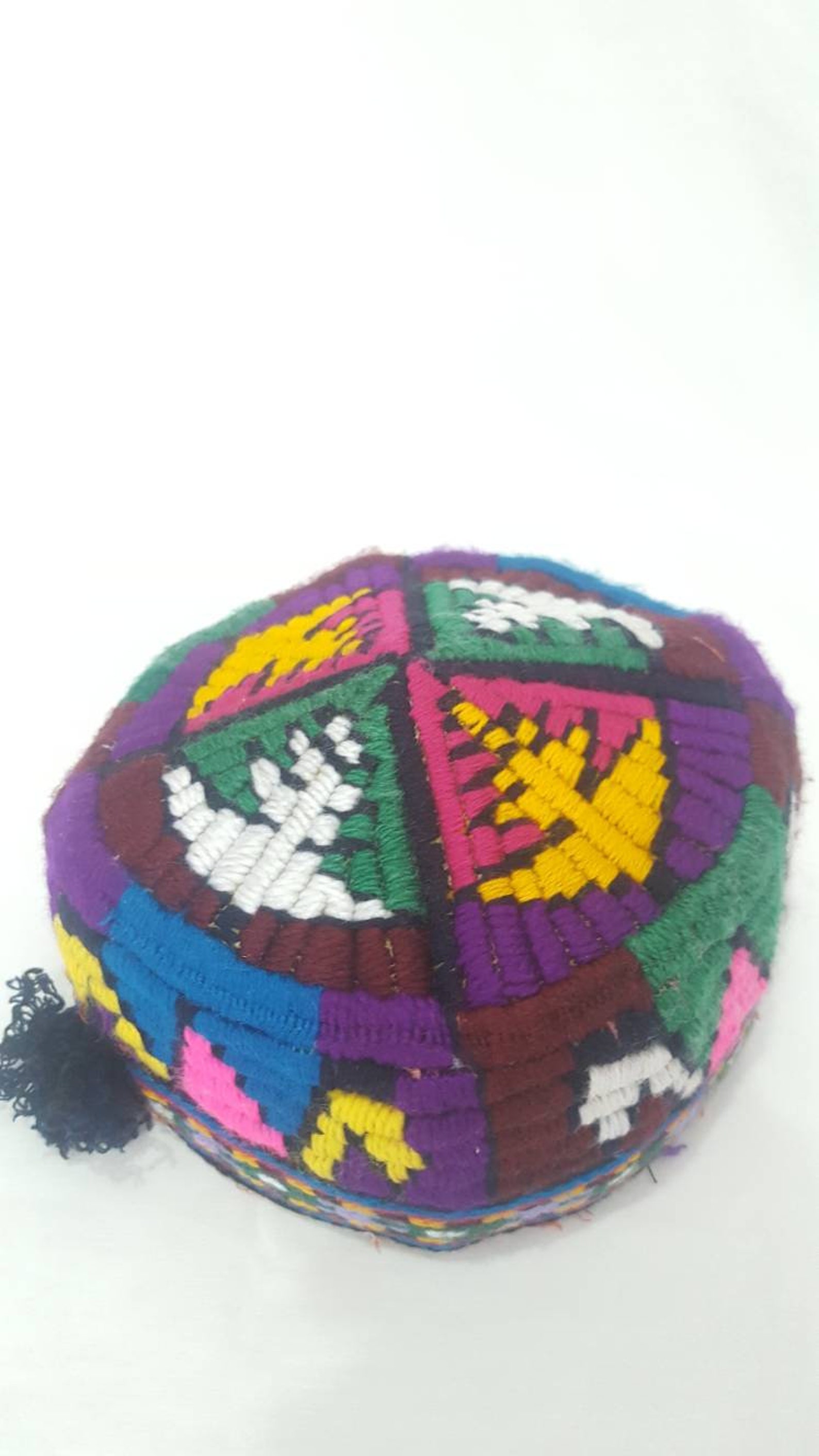 Uzbek Tribal Ethnic Hat, Scullcap From Baysun - Etsy