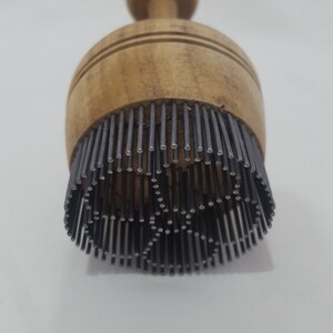 Chekich stamp for the Dough Made of Walnut Wood and Metal | Etsy