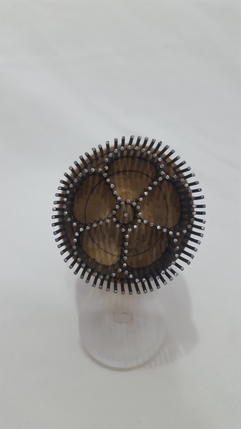 Chekich stamp for the Dough Made of Walnut Wood and Metal | Etsy