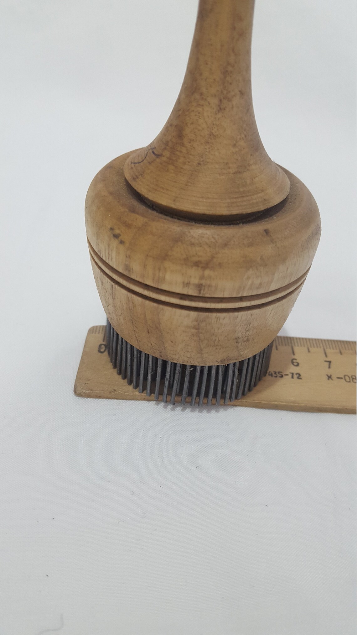 Chekich stamp for the Dough Made of Walnut Wood and Metal | Etsy