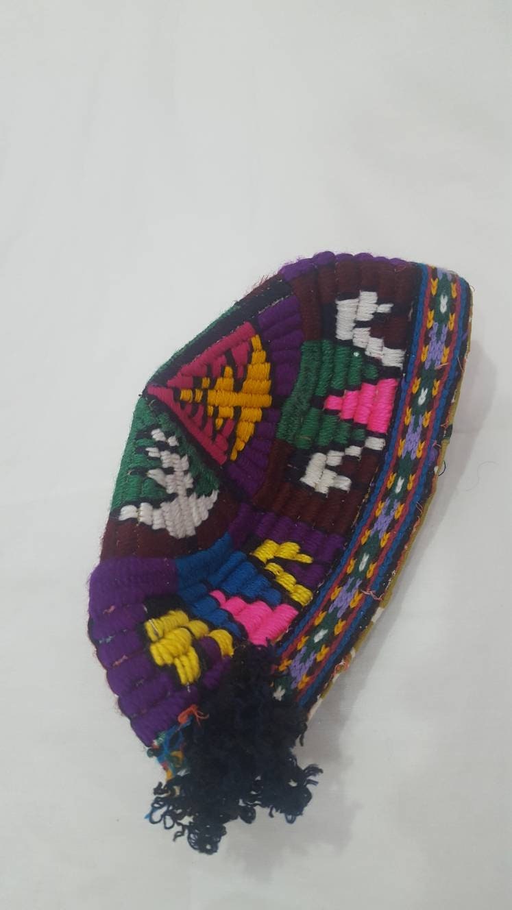 Uzbek Tribal Ethnic Hat, Scullcap From Baysun - Etsy