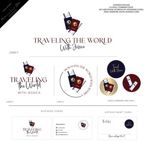 Travel Logo Design, Brand Design for Travel Business, Passport Logo 675 ...