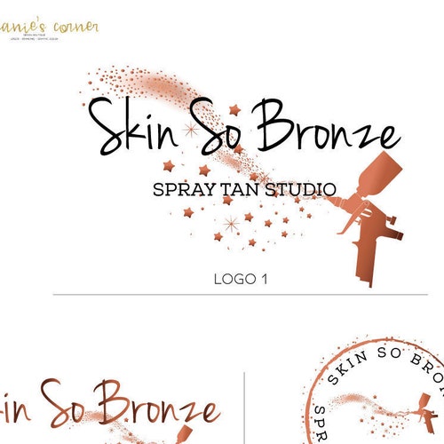 Mobile Spray Tanning Logo 466 - Etsy