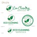 Cleaning logo Eco cleanining logo 454 | Etsy