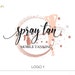 Spray Tan Logo Mobile Tanning Logo Logo Design Rose Gold Logo - Etsy