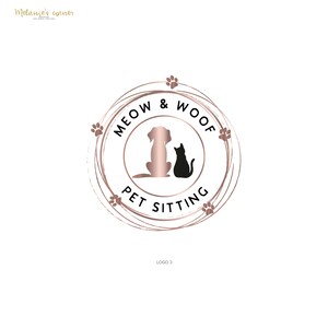 Pet Sitting Logo Design 365 - Etsy