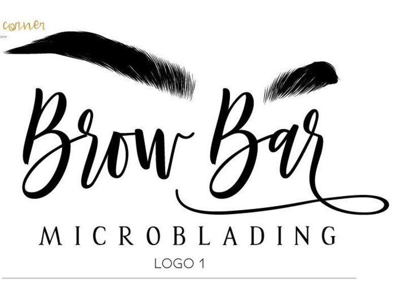 Brow and Microblading Logo. Branding Logo 293 | Etsy