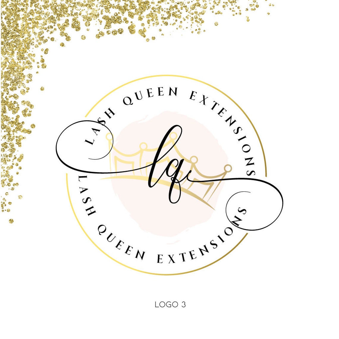 Lash Logo, Eyelash Logo Design, Makeup Artist Logo, Small Business Logo ...