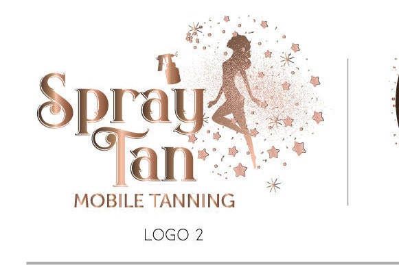 Mobile Tanning Logo Spray Tan Logo 288 | Etsy