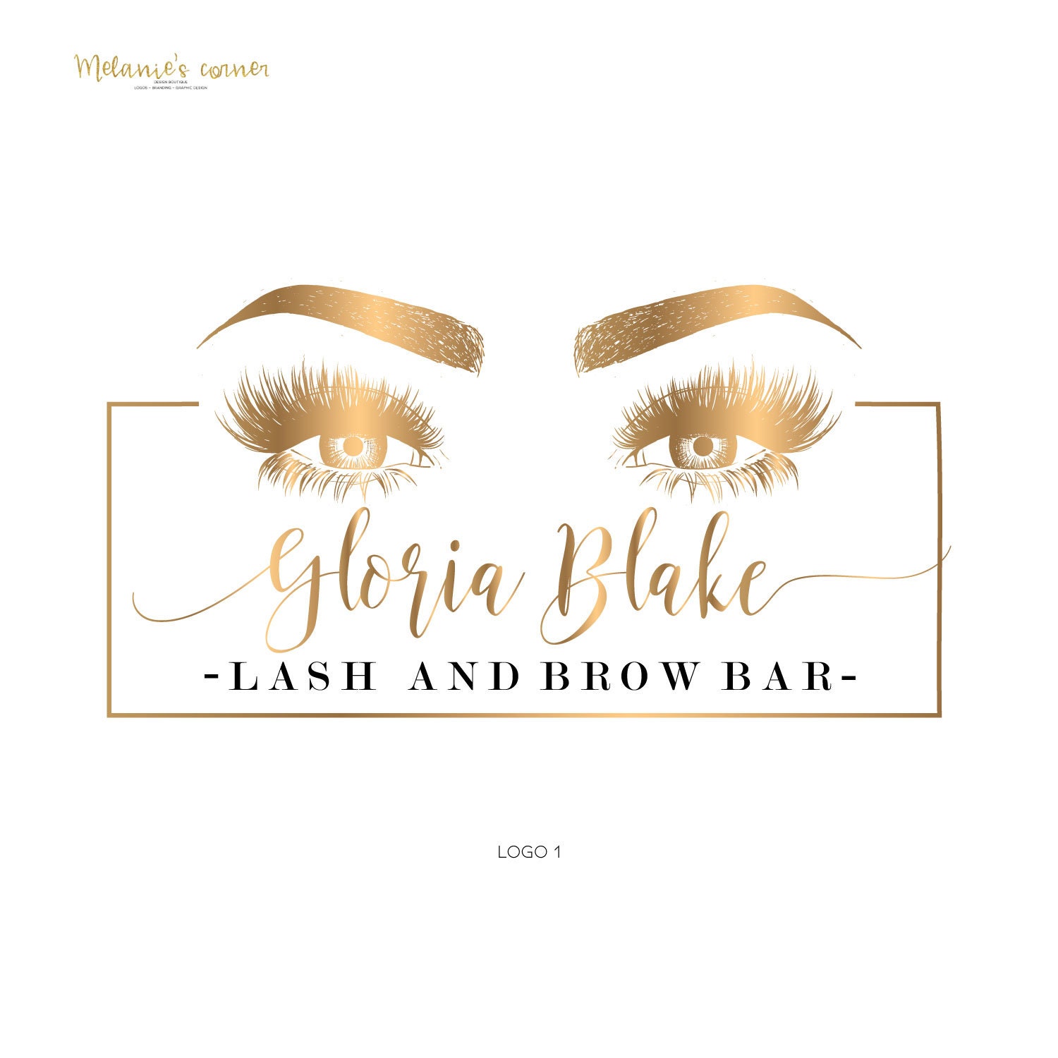 Lash Logo Eyelash Logo Lash Extensions Logo Beauty Branding | Etsy
