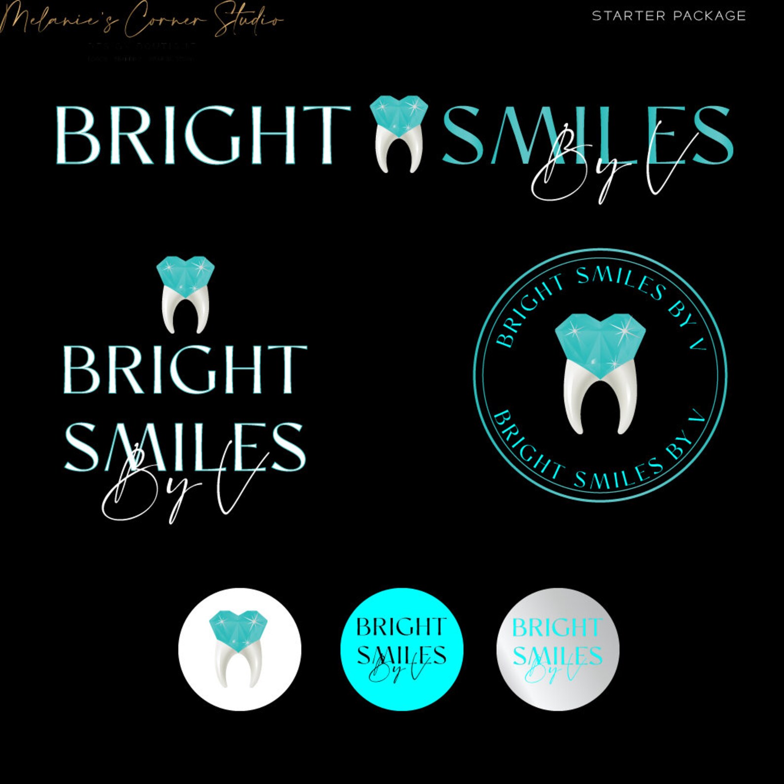Teeth Whitening Logo Diamond Teeth Logo 650 - Etsy