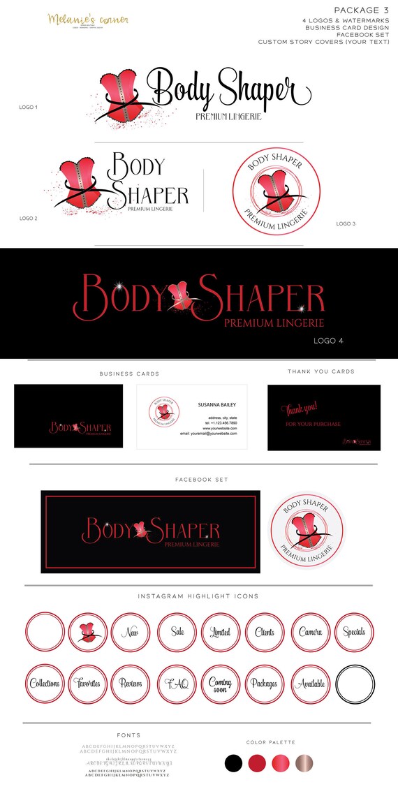 Body shaper logo 564c | Etsy