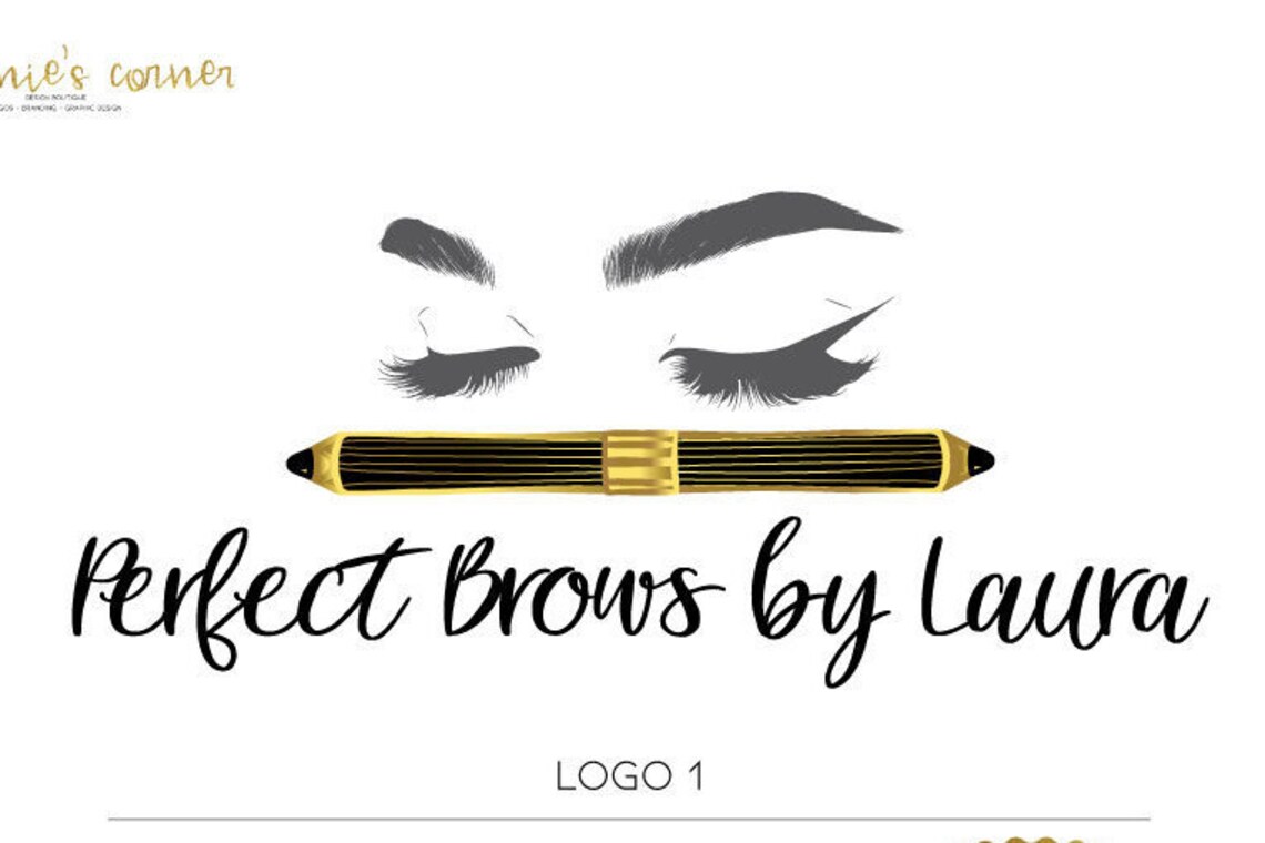 Microblading Brow Logo Microblading Logos Beauty Logo Beauty - Etsy