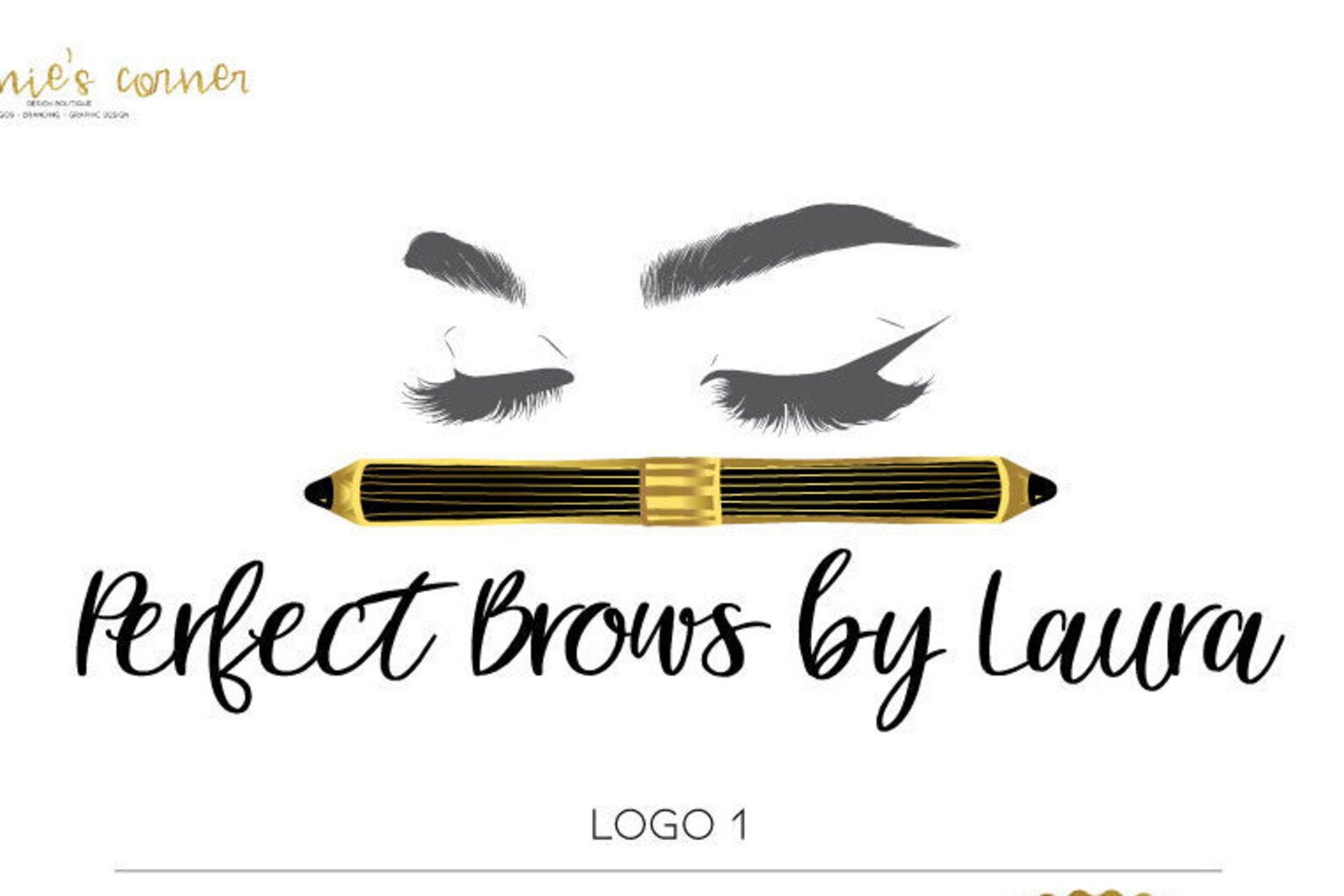 Microblading Brow Logo Microblading Logos Beauty Logo Beauty - Etsy