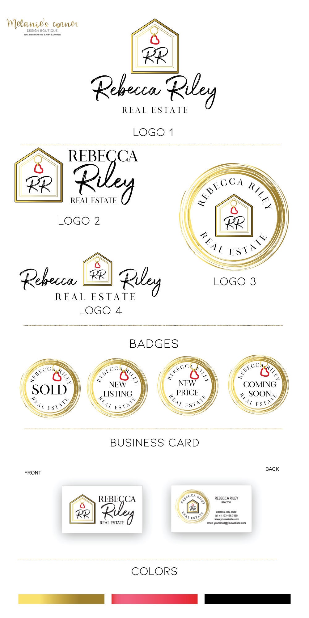 House LogoRealtor logoReal estate logoBusiness | Etsy