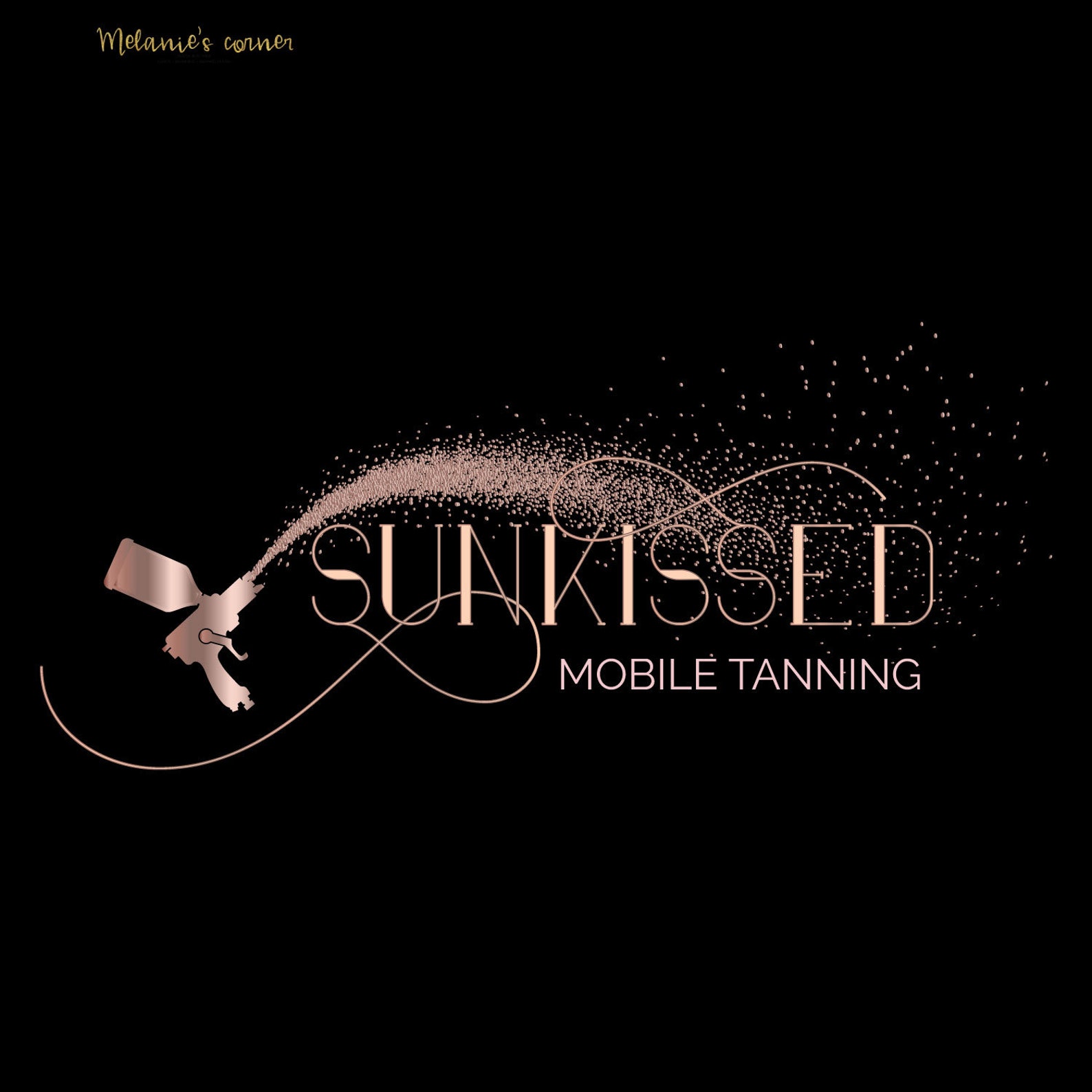 Mobile Tanning Logo Beauty Logo 343 - Etsy
