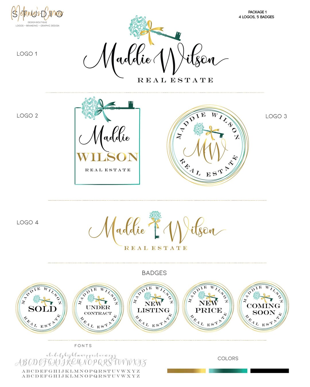 Real Estate Logo Design 449 - Etsy