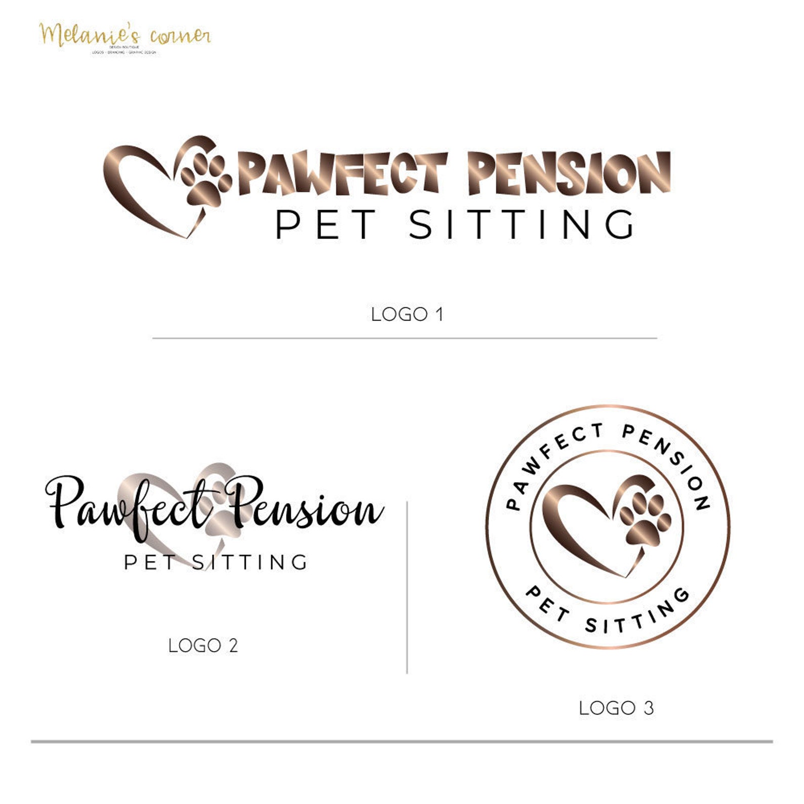 Pet Sitting Logo Design 410 | Etsy