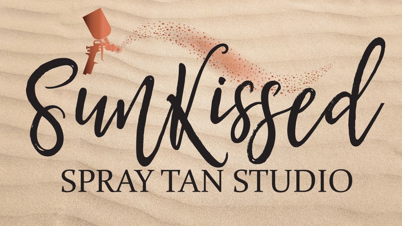 Logo Design Spray Tan Logo Mobile Tanning Logo Bronze Logo | Etsy