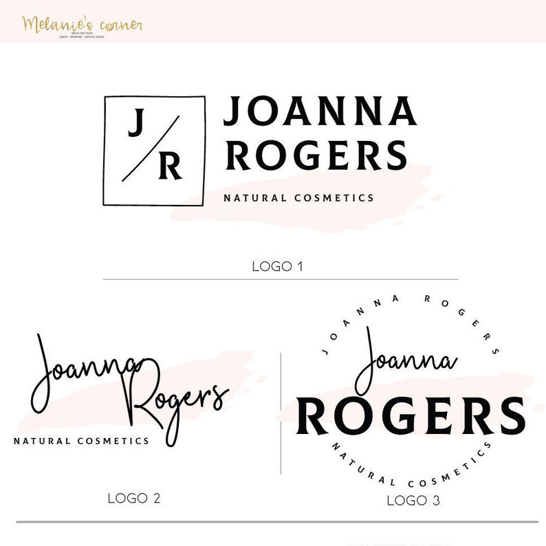 Simple Logo Design Photography Logo Logos and Watermarks | Etsy