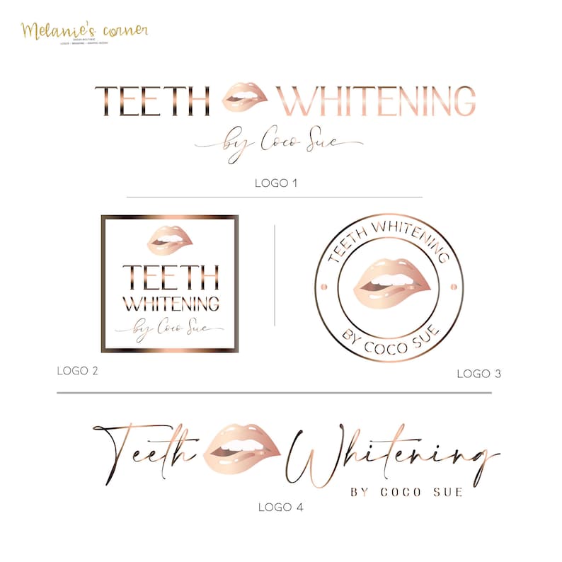 Teeth Whitening Logo 563 - Etsy