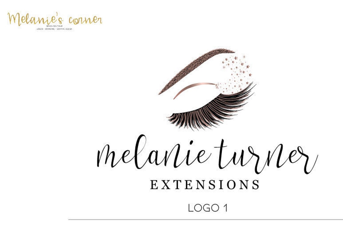 Brow Bar Logo Eyelash Makeup Artist Logo Microblading Logo - Etsy