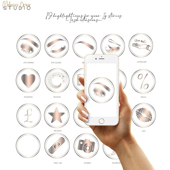 Instagram Highlight Icons Ig RGVOL4 | Etsy