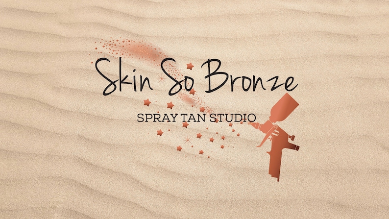 Mobile Tanning Logo, Spray Tan Logo 216 - Etsy