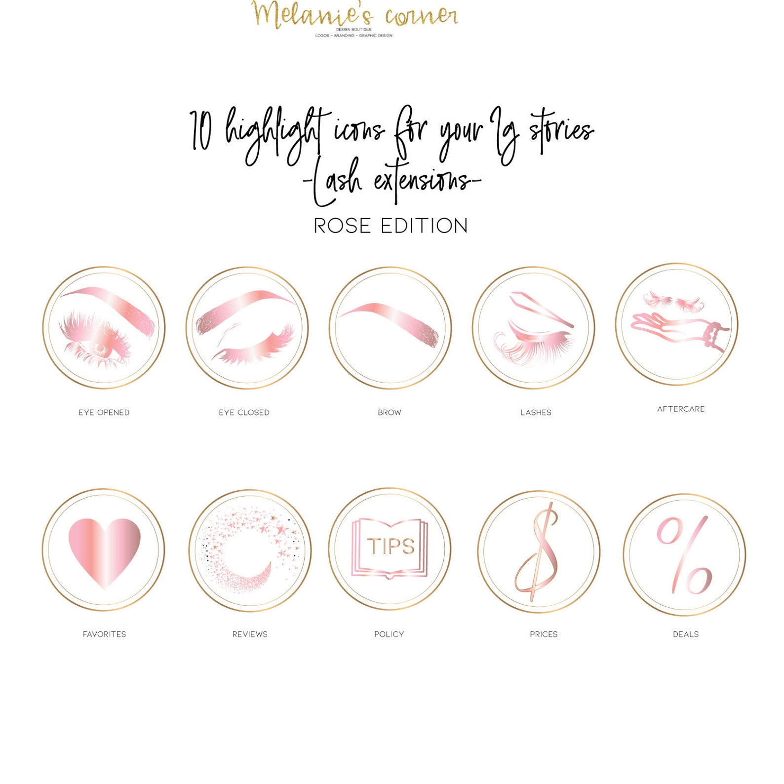 Instagram Highlight Icons, Ig R02 - Etsy