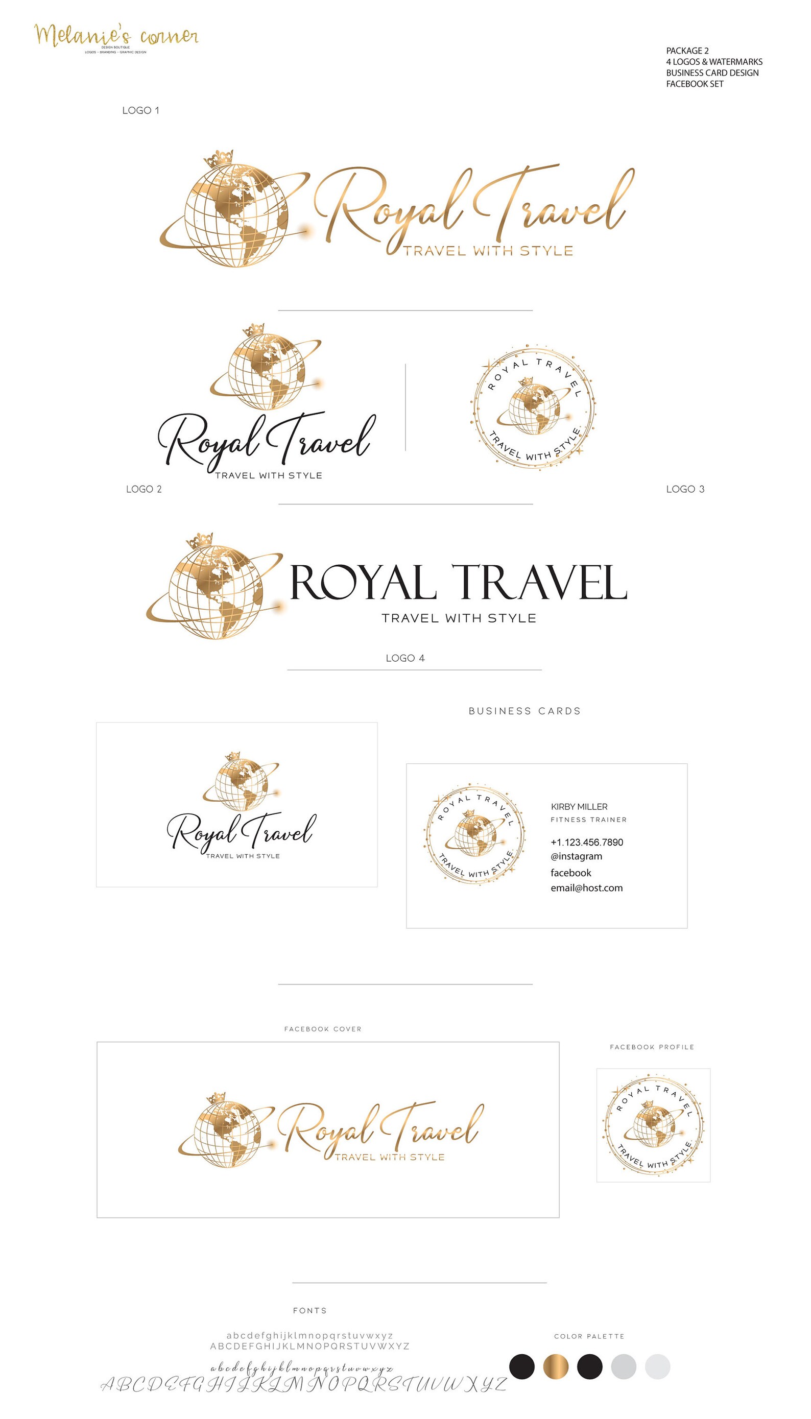 Travel Blog Logo Globe Logo 592 - Etsy