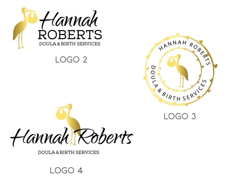 Doula Service Logo Doula Logo and Watermark Birth Logo - Etsy