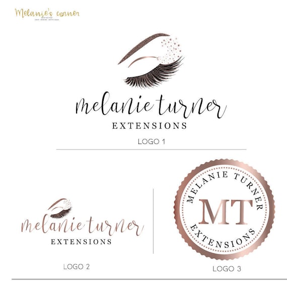 Paper Microblading Logo Branding package Brow Bar Logo Beauty Branding ...