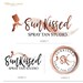 Logo Design Spray Tan Logo Mobile Tanning Logo Bronze Logo Beauty Logo ...