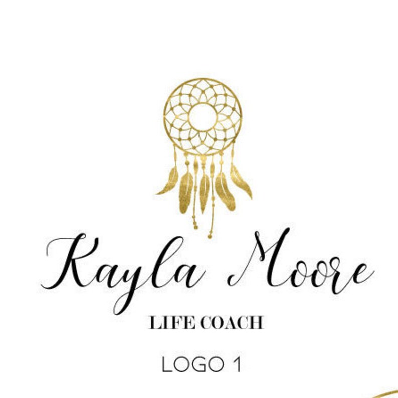 Dream Catcher Logo Life Coach Logo Photography Logo Logos - Etsy