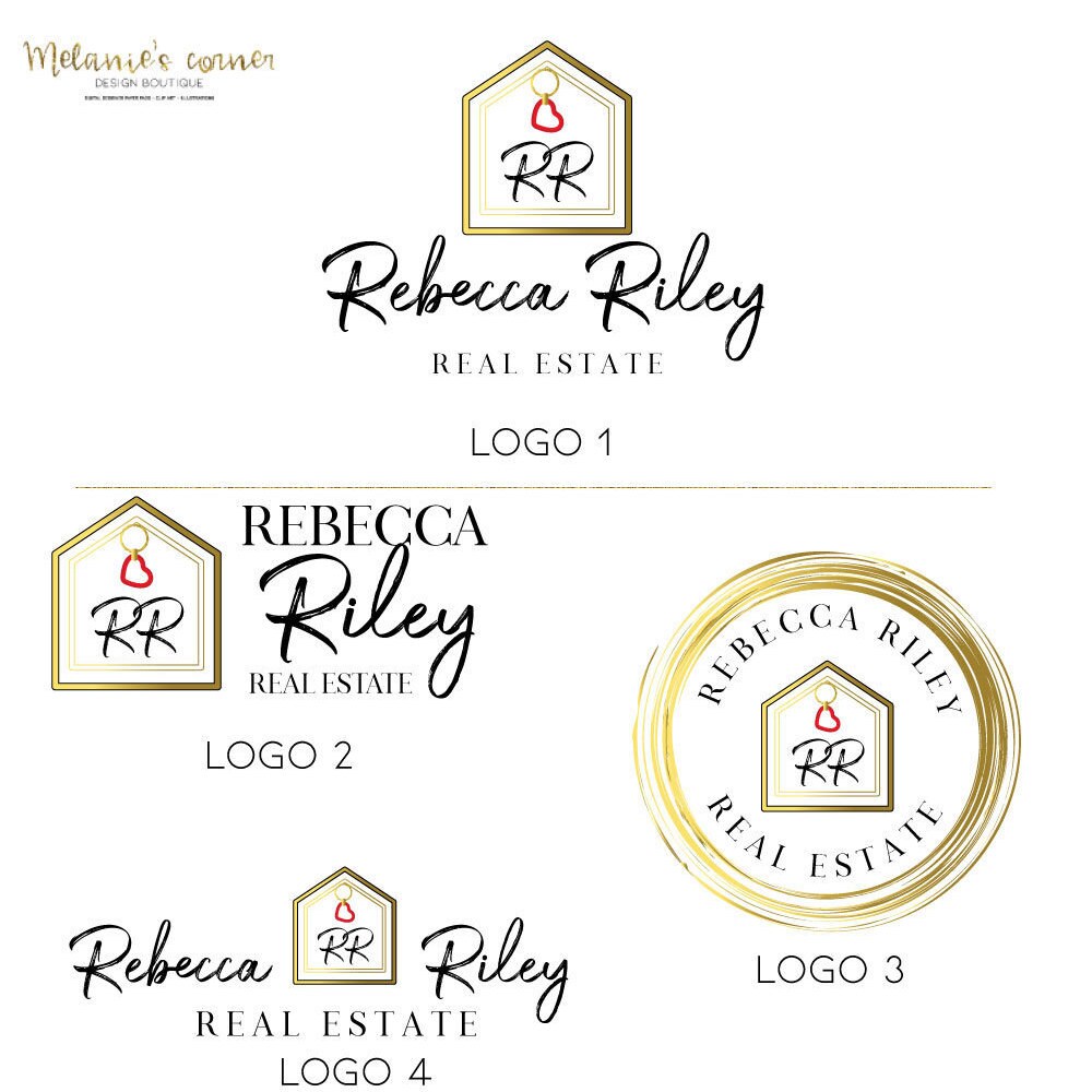 House LogoRealtor logoReal estate logoBusiness | Etsy