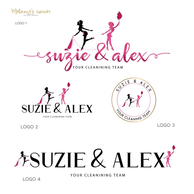 Cleaning Logo Design 490 | Etsy