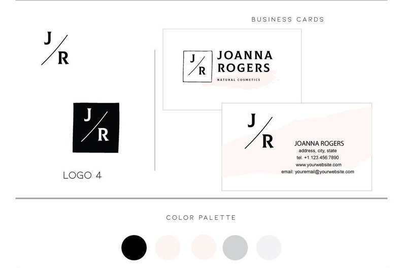 Simple Logo Design Photography Logo Logos and Watermarks | Etsy