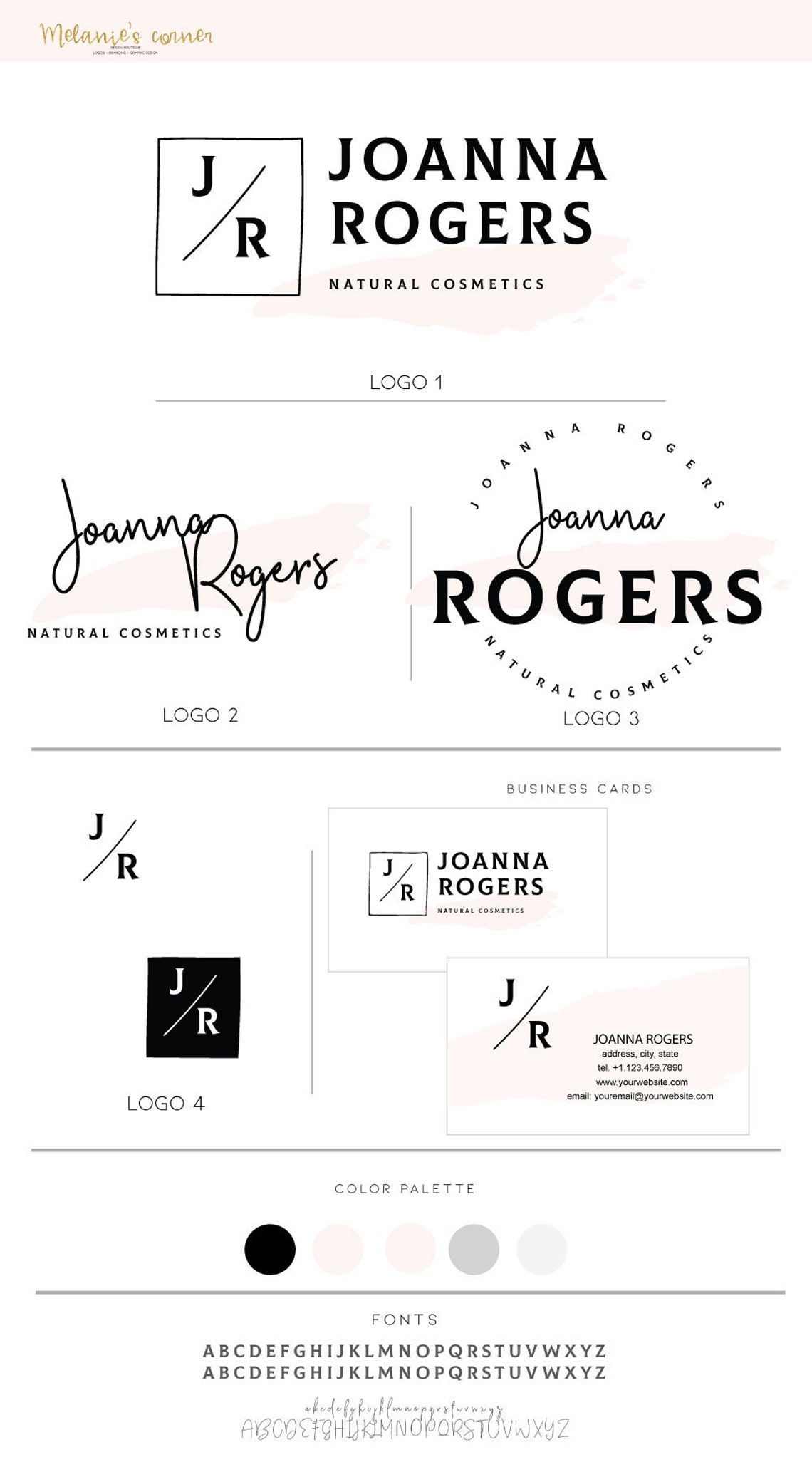 Simple Logo Design Photography Logo Logos and Watermarks | Etsy