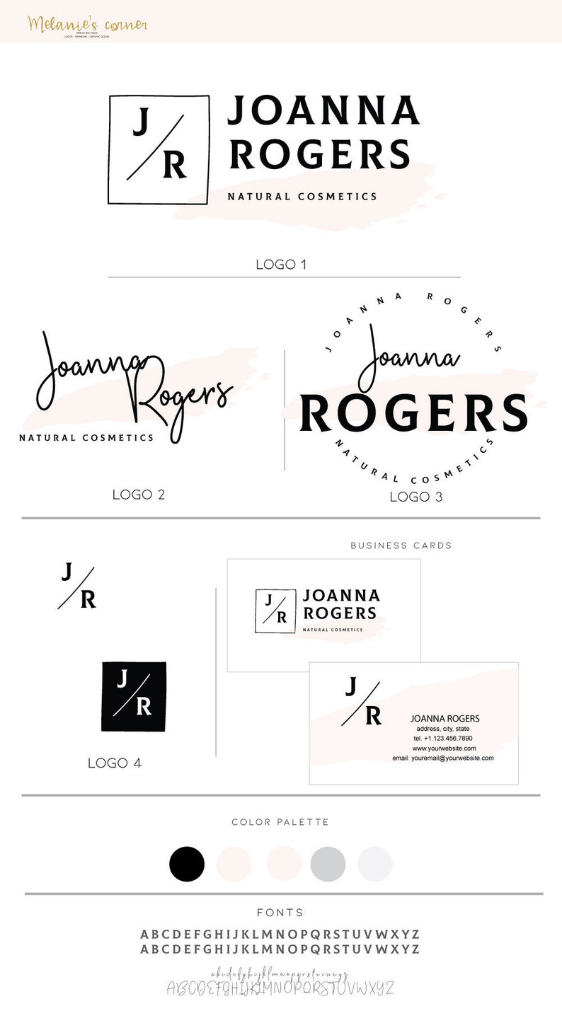 Simple Logo Design Photography Logo Logos and Watermarks | Etsy