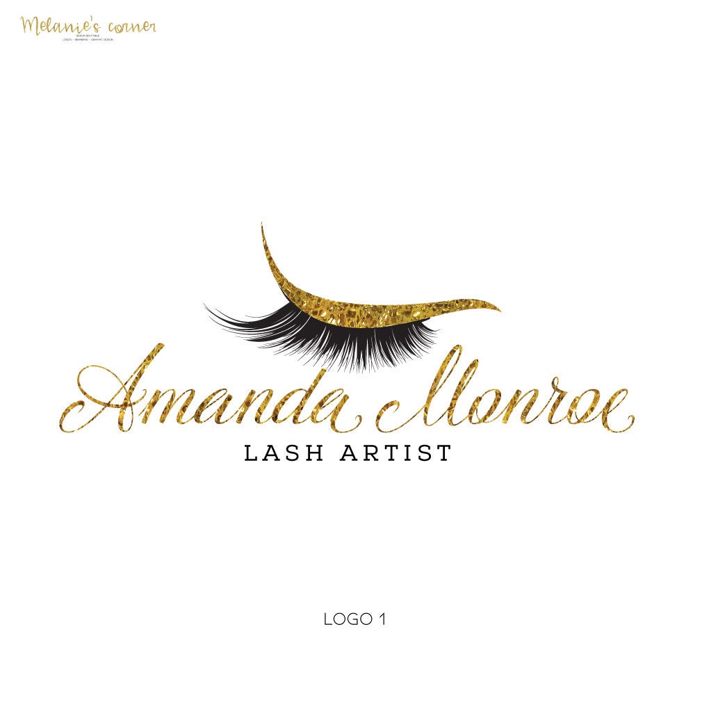 Lash Extensions Logo Lash Logo Small Business Logo Beauty - Etsy