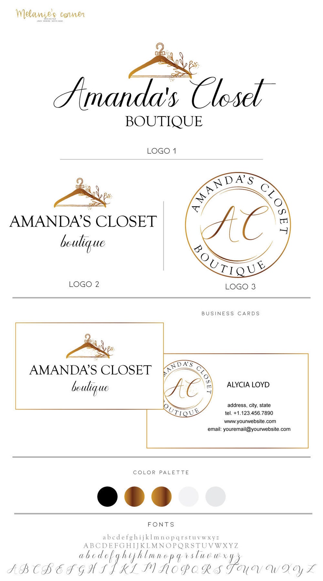 Logo Design|vintage Logo|rustic Logo|boutique Logo|branding Package ...