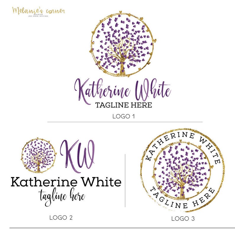 Tree Logo Premade Logo Design Events Planner Logo Photography | Etsy