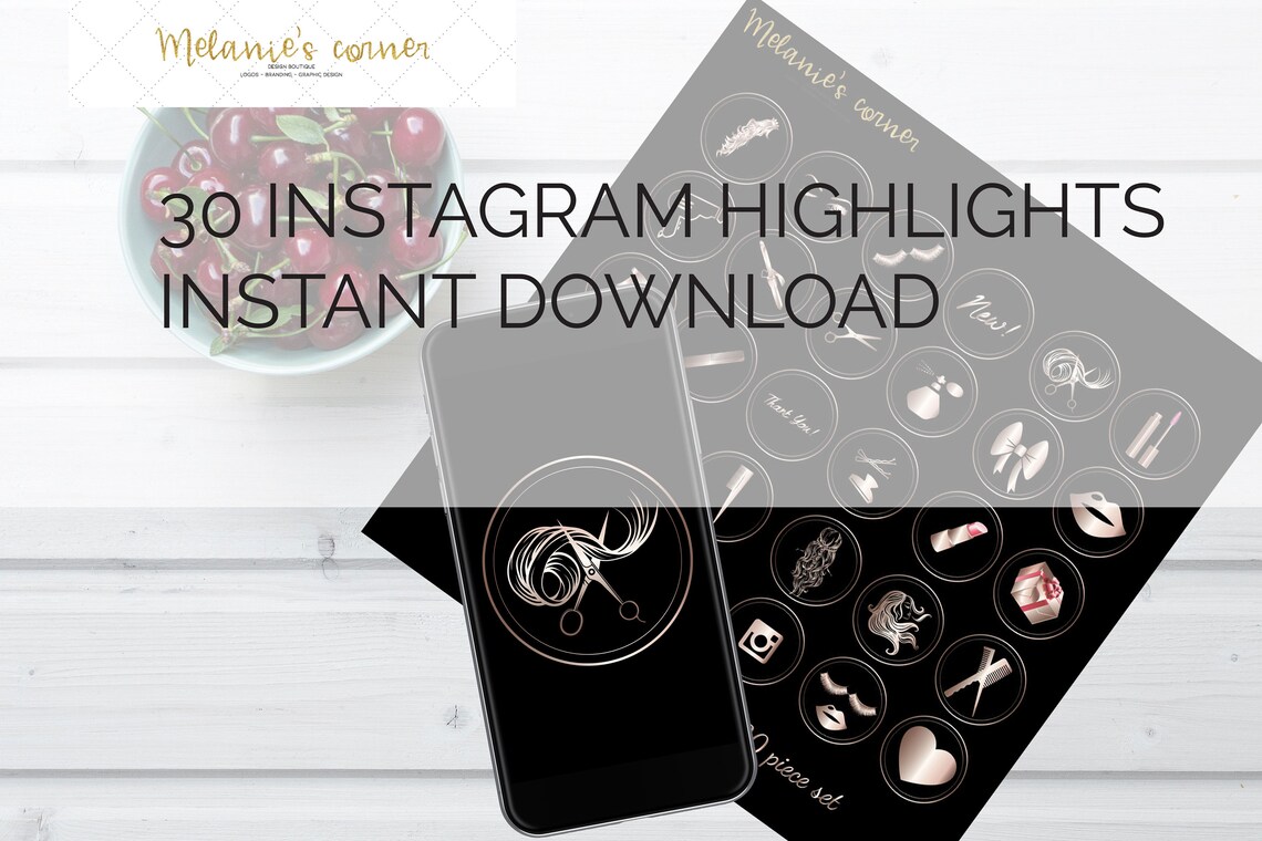 Instagram Highlights Instagram Template Social Media | Etsy