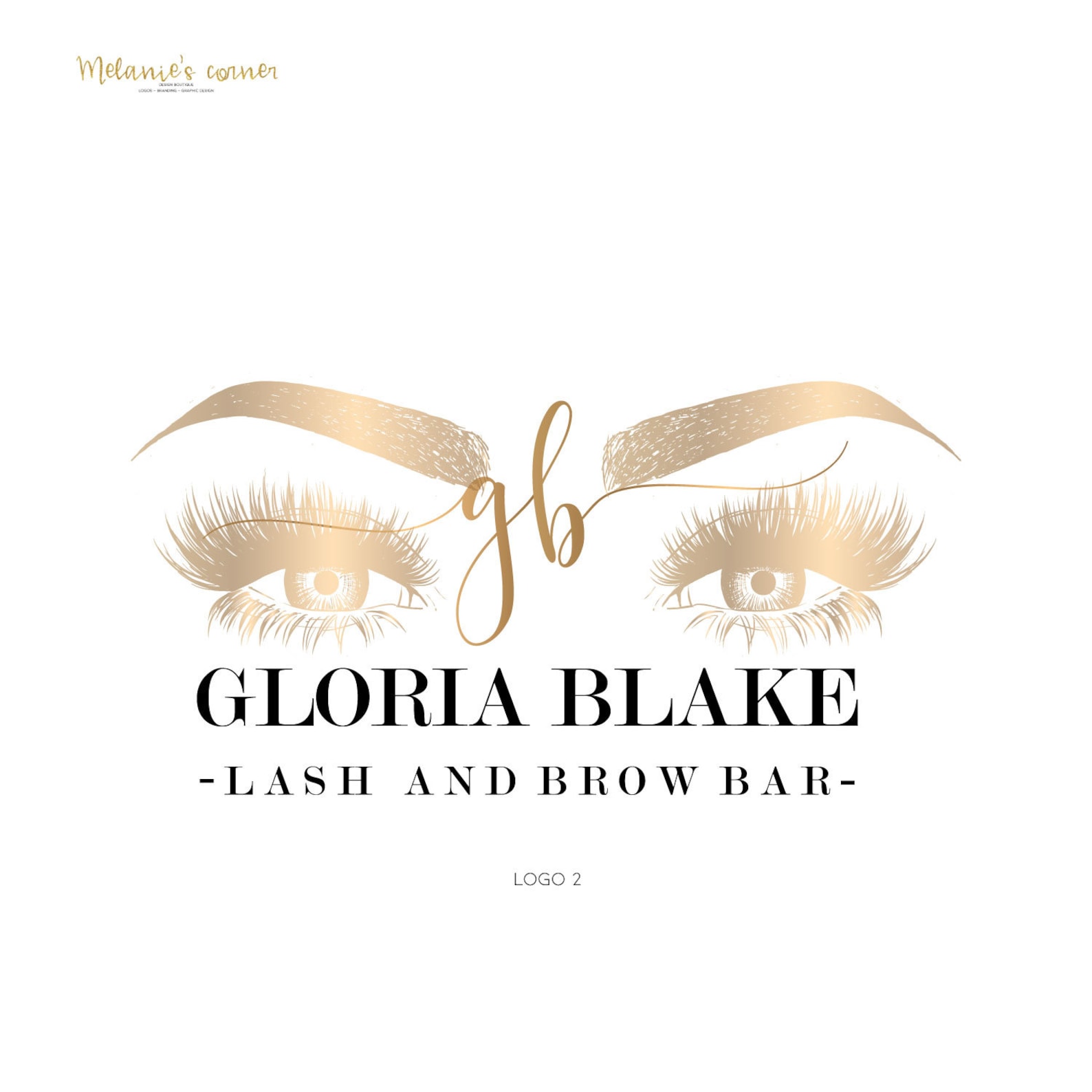 Lash Logo Eyelash Logo Lash Extensions Logo Beauty Branding | Etsy