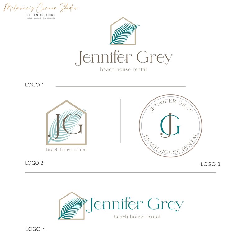 Real Estate Logo Design Coastal Real Estate Logo Beach House - Etsy