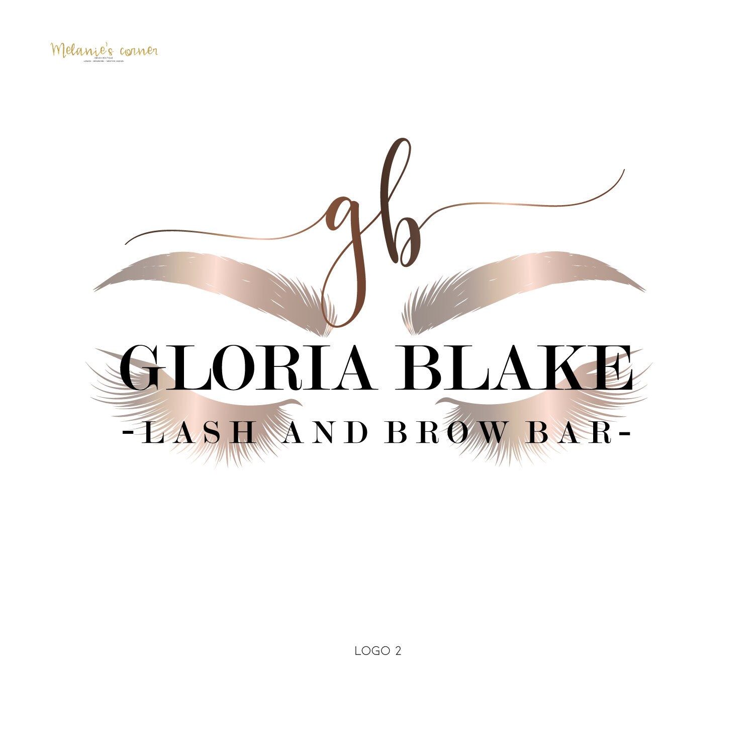 Eyelash Logo Lash Logo Lash Extensions Logo Beauty Branding | Etsy