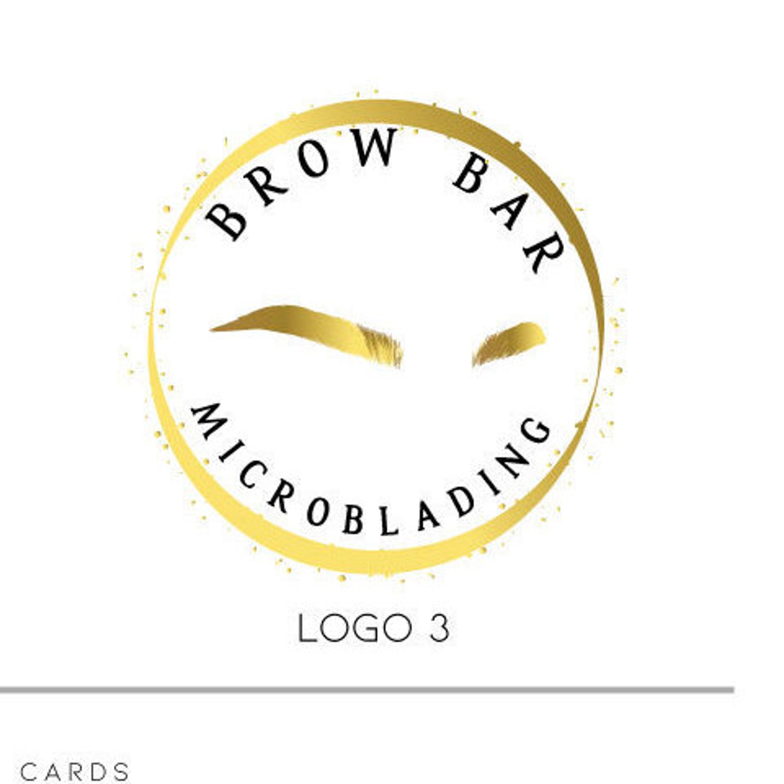 Brow and Microblading Logo. Branding Logo 293 | Etsy