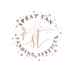 Spray Tan Logo, Mobile Tanning Logo 217 - Etsy
