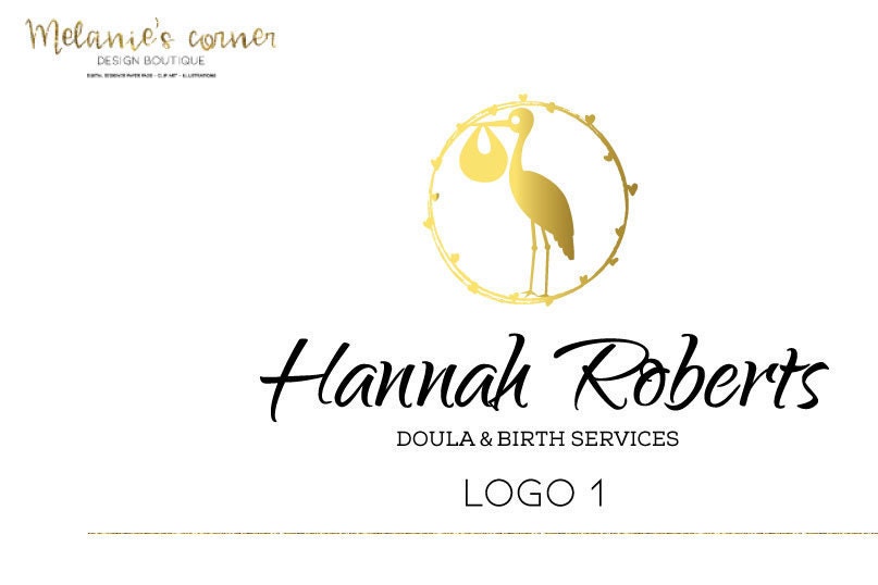 Doula Service Logo Doula Logo and Watermark Birth Logo | Etsy