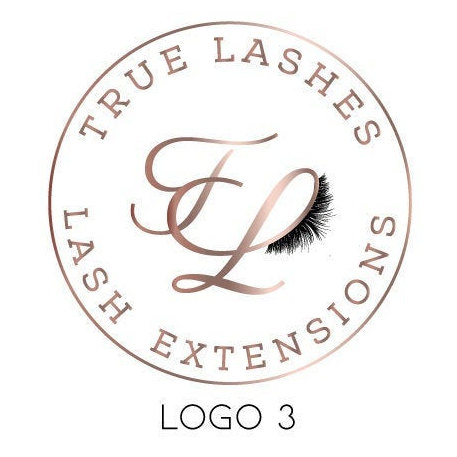 Lash Extension Logo, Premade Eyelash Branding Kit - Etsy